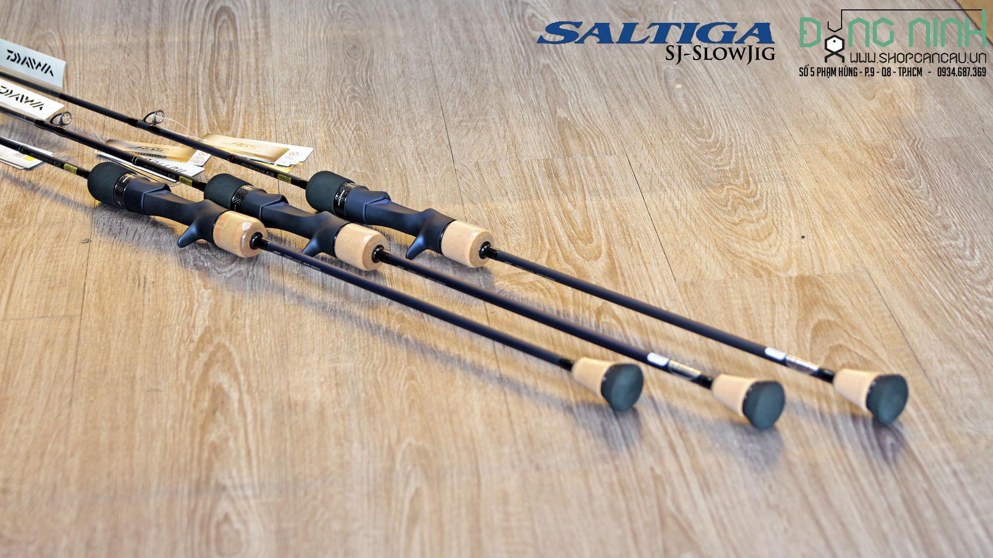 Cần jig Daiwa Saltiga SJ - 2023 ( Slowjig)